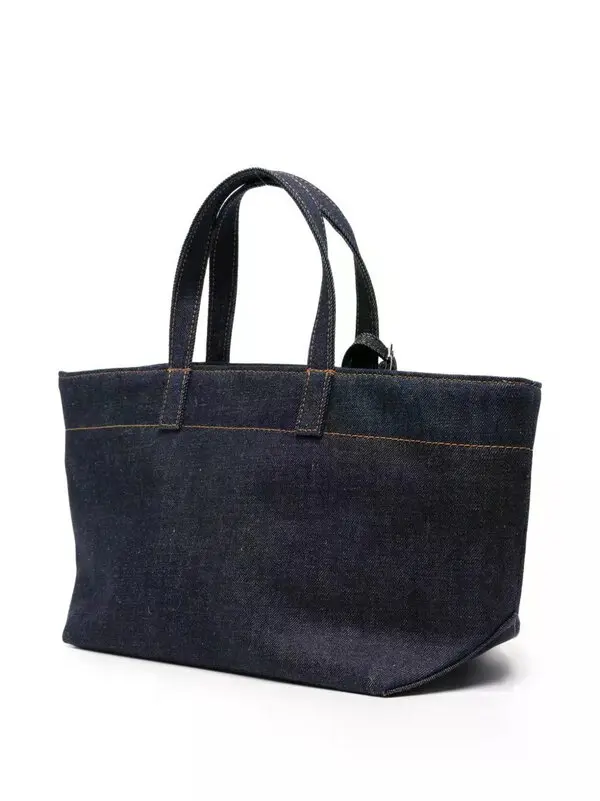 A.p.c. Small Le Drummer Denim Tote Bag - Blue