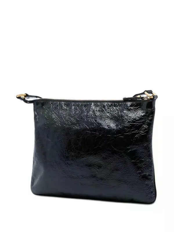 Fendi Crinkled Patent Crossbody Bag