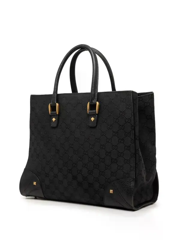 Gucci Gg Canvas Nailhead Handbag
