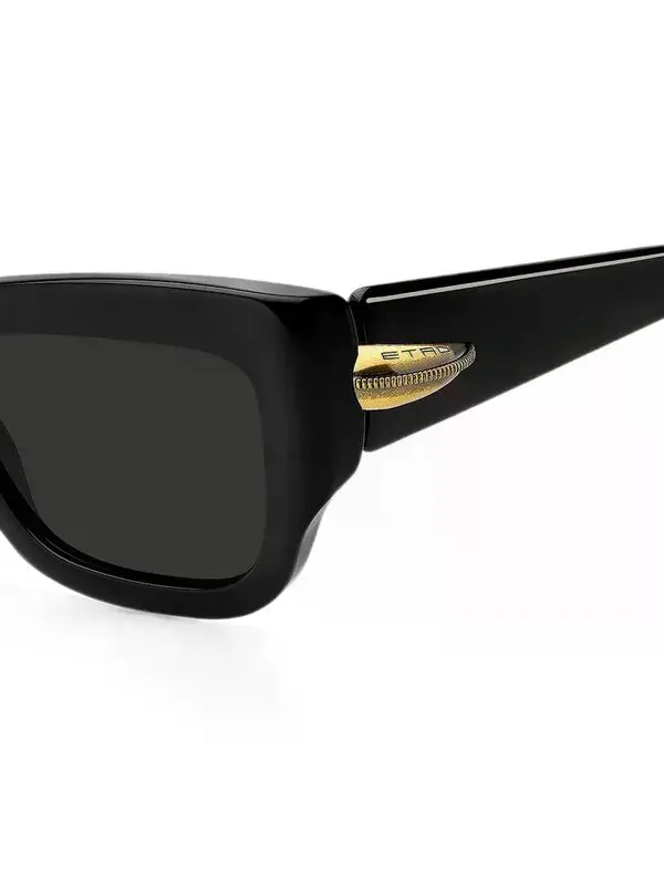 Etro And Gold Tone Cat Eye Sunglasses