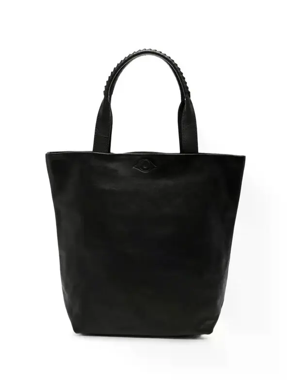 CORNELIAN TAURUS BY DAISUKE IWANAGA Braided Handle Tote Bag - Black