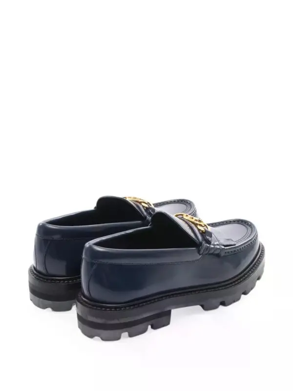 Celine 2010s Triomphe Margaret Loafers