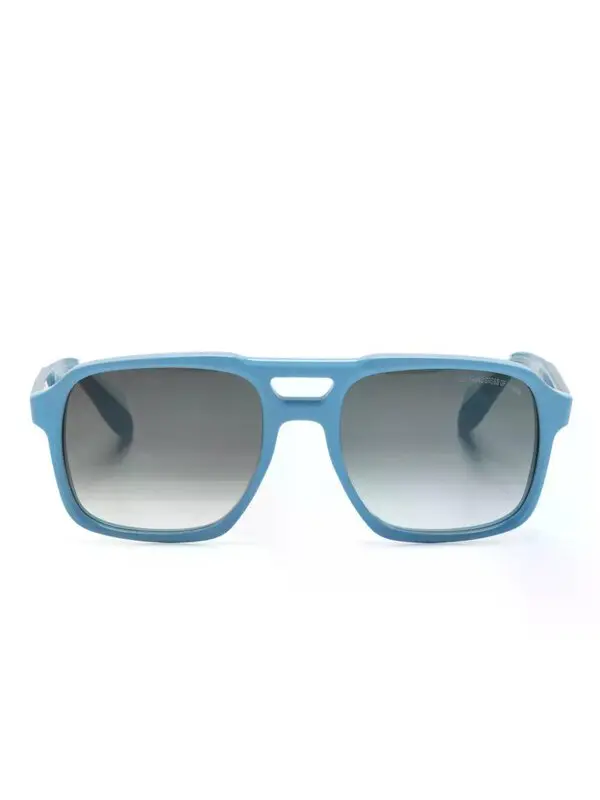 CUTLER & GROSS Pilot-frame Sunglasses - Blue