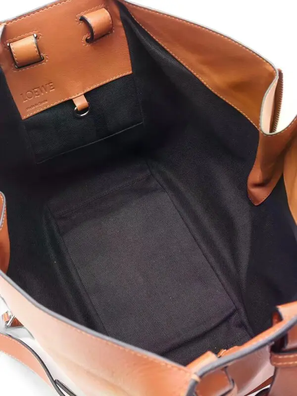 Loewe Small Hammock Tote Bag - Brown