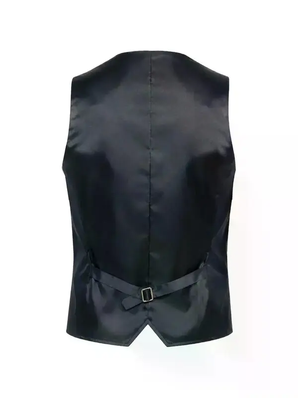 Corneliani Button-fastening Wool Waistcoat