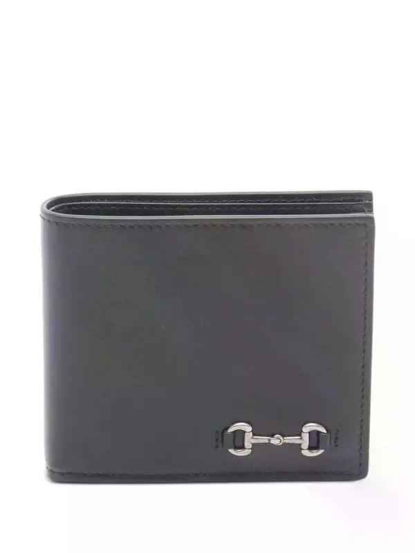 Gucci 2020s Horsebit Bi-fold Wallet - Black