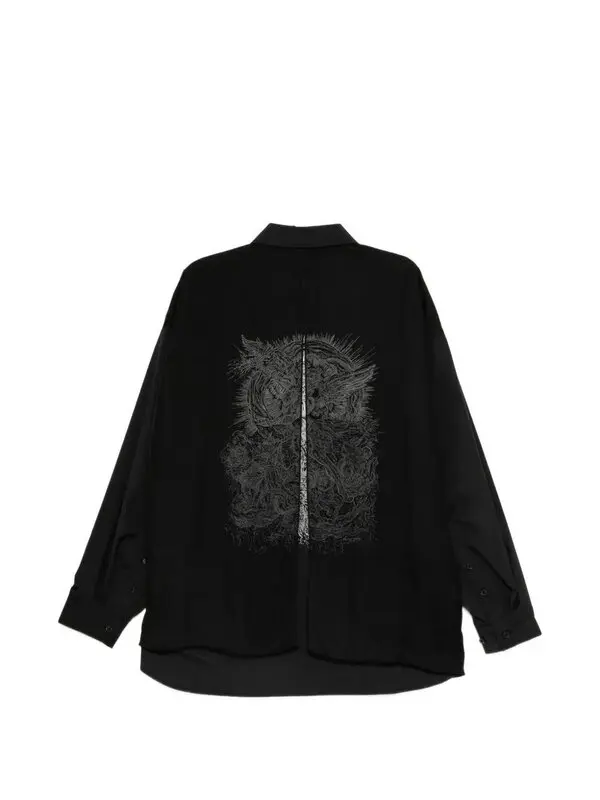 SONGZIO Graphic-embroidered Shirt