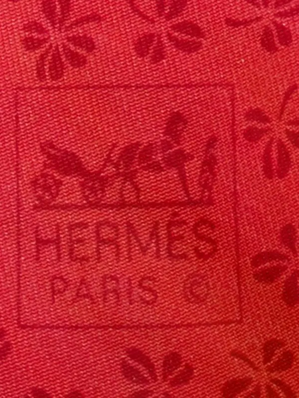 Hermès Silk Neck Tie - Red
