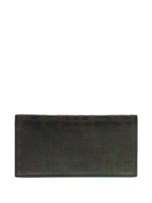 DIESEL® Perforated Logo Wallet - Black