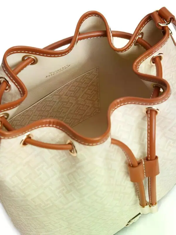 Tommy Hilfiger Monogram Bucket Bag
