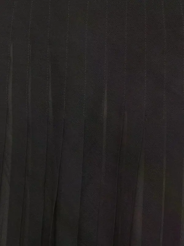 Givenchy Pleated Crepe Mini Skirt