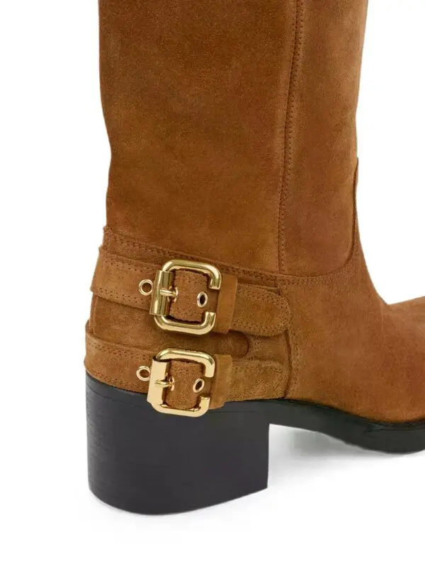 Chloé Dakota Buckled Boots