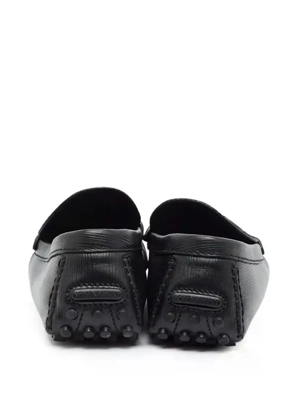 LOUIS VUITTON Hockenheim Leather Loafers
