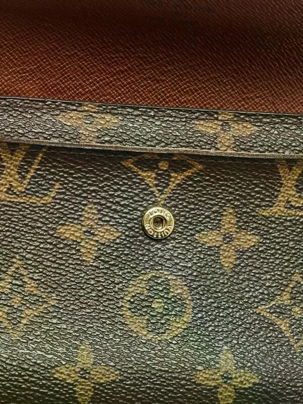 LOUIS VUITTON 2014 Alexandra Monogram Canvas Wallet