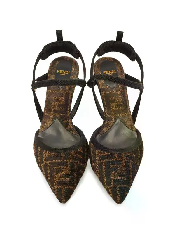 Fendi Colibri Zucca Pumps