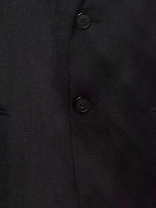 Giorgio Armani Wool Checked Single-breasted Suit