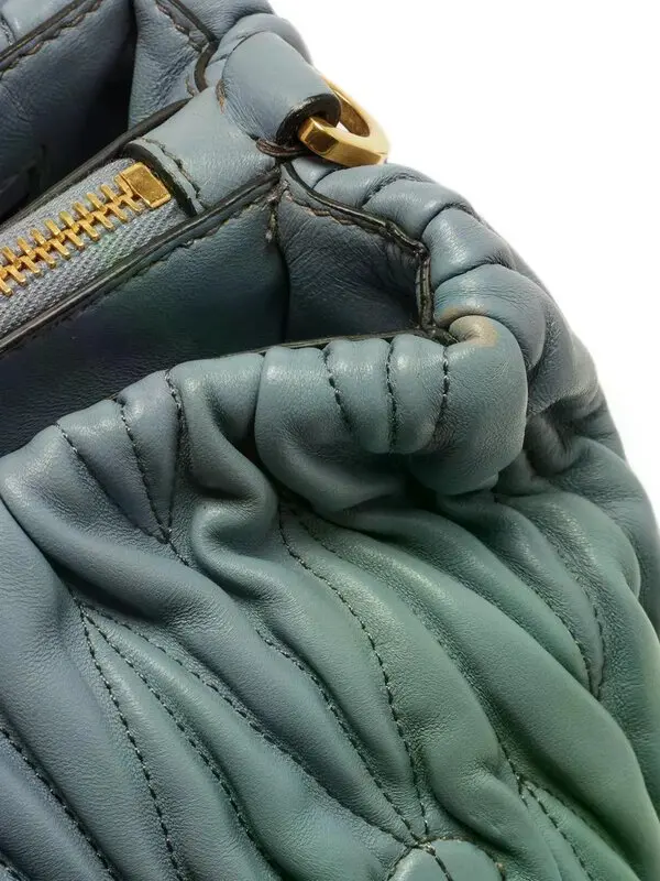 Miu Miu Matelassé Leather Top-handle Crossbody Bag