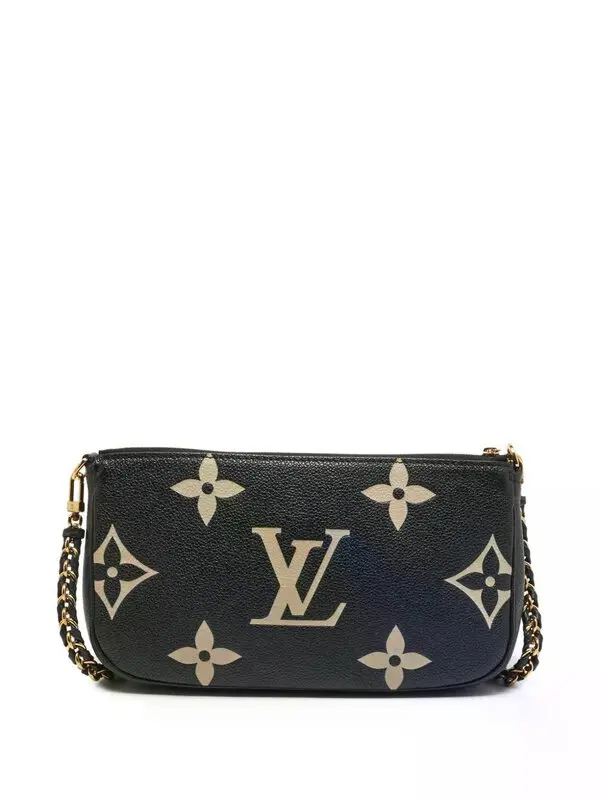 LOUIS VUITTON Multi Pochette Monogram Empreinte Cross Body Bag