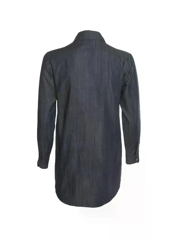 Gucci Bib Detail Chambray Shirt