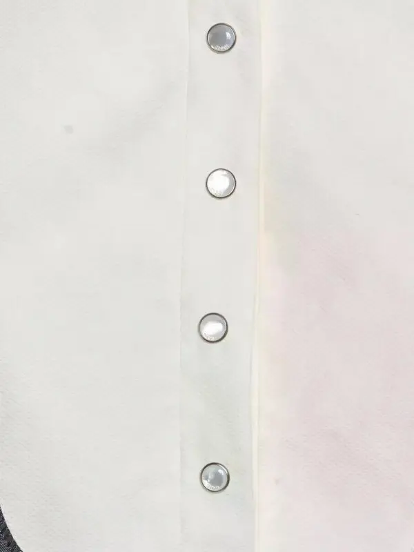 Gucci Bib Detail Chambray Shirt