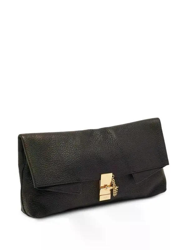Chloé Drew Clutch Bag - Black