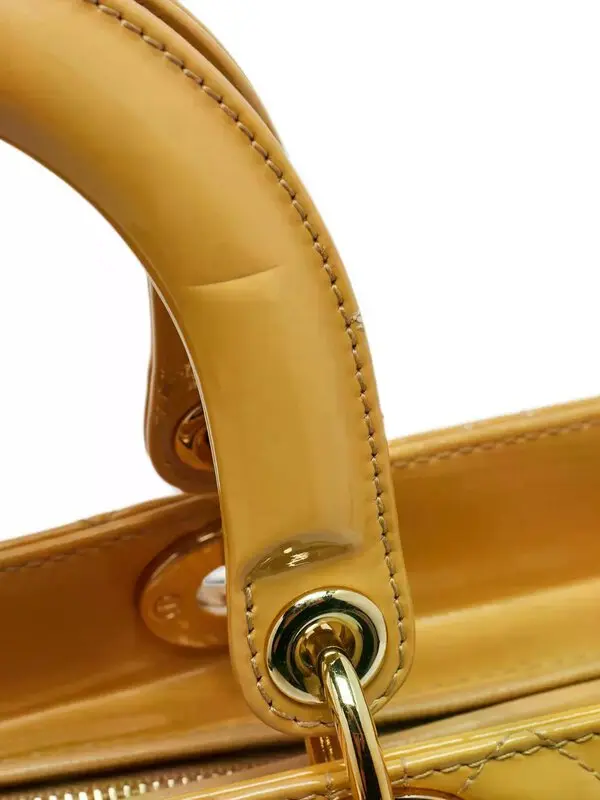 Dior Lady Cannage Tote Bag - Neutrals
