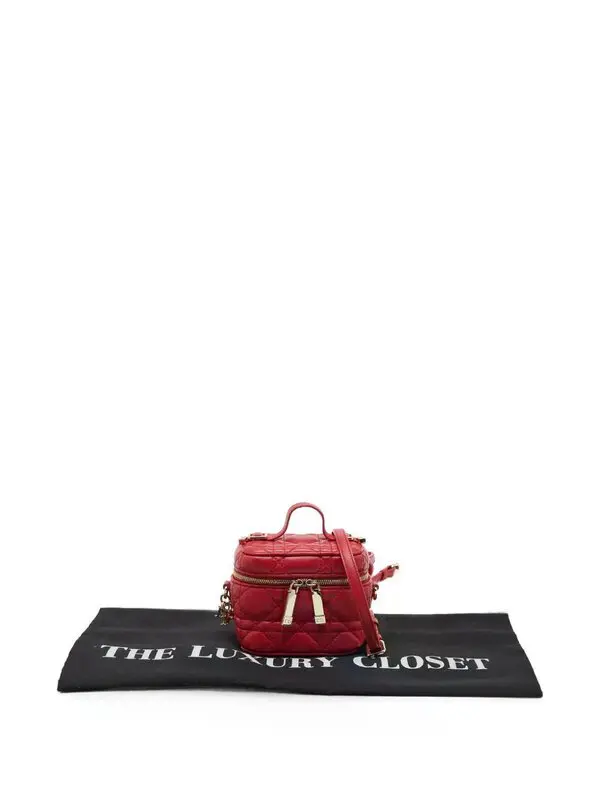 Dior Micro Cannage Lady Vanity Case Bag