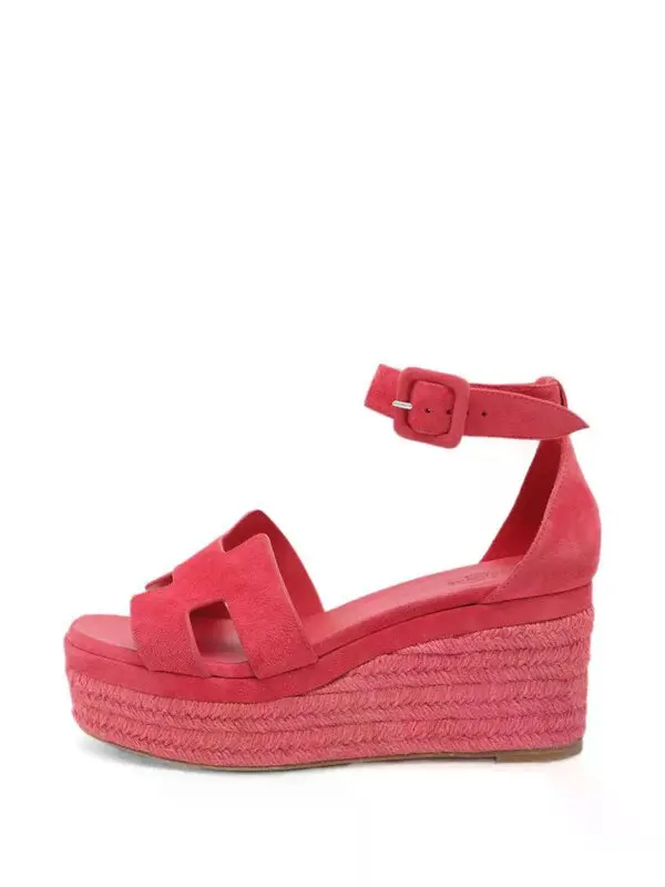 Hermès Elda Espadrille Sandals - Pink