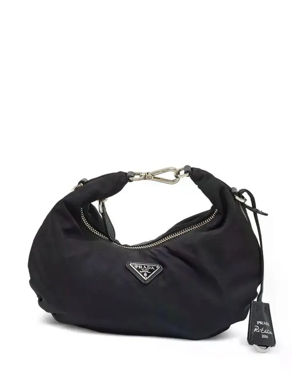 Prada 2006 Re-edition Shoulder Bag - Black