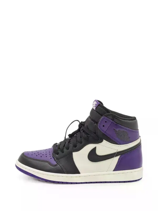 JORDAN Air 1 Retro High Top Sneakers - Purple