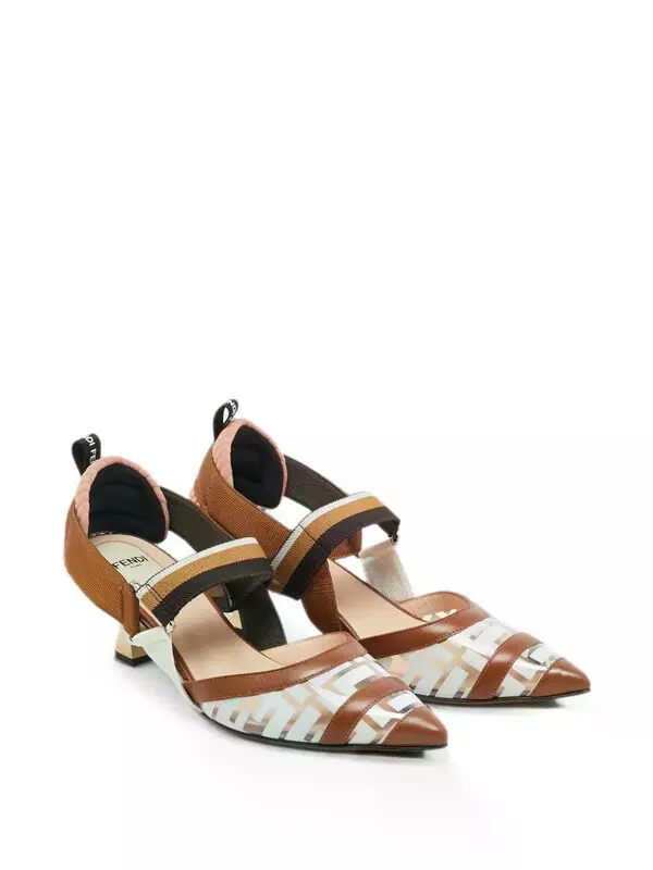 Fendi Colibri Slingback Pumps