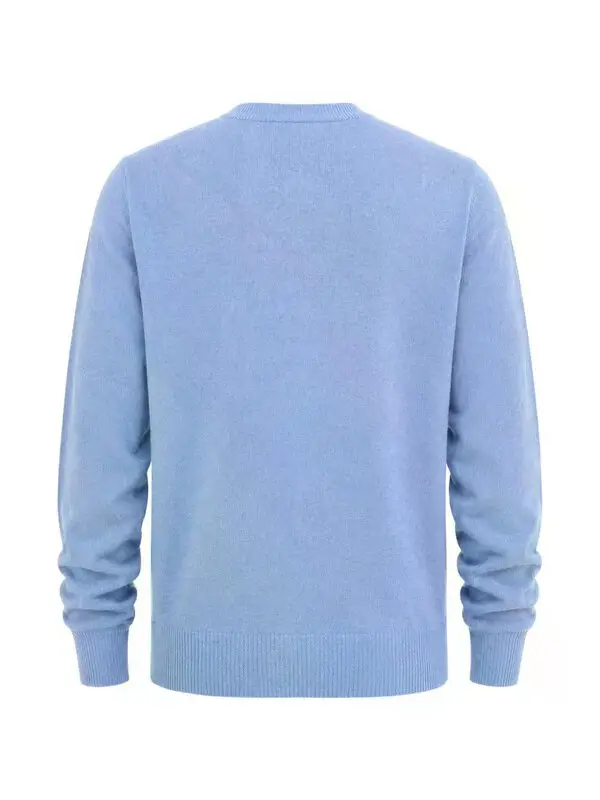 DIESEL® Jacquard Logo Heavy-weight Knit Sweater