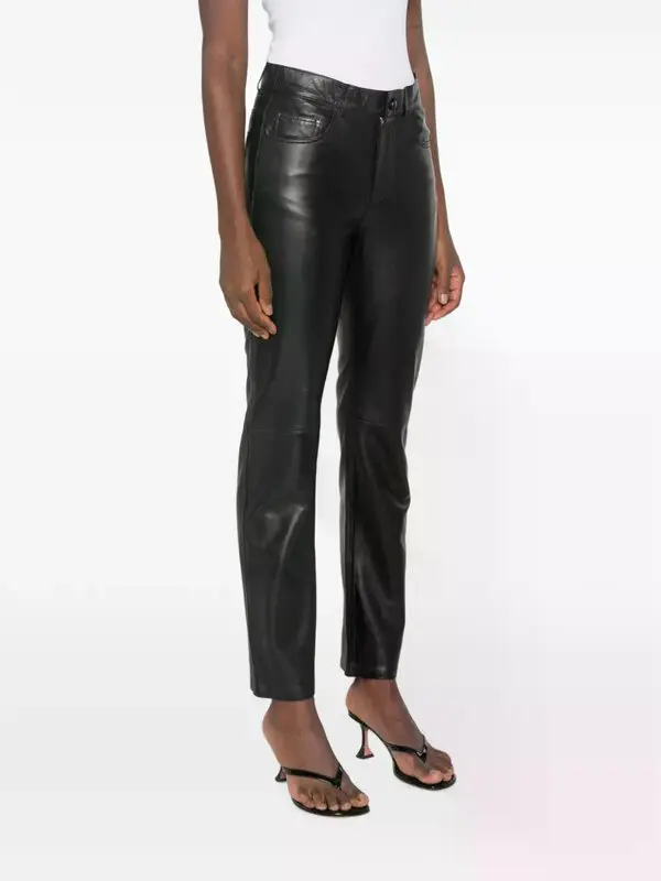 BLAZÉ MILANO Leather Trousers