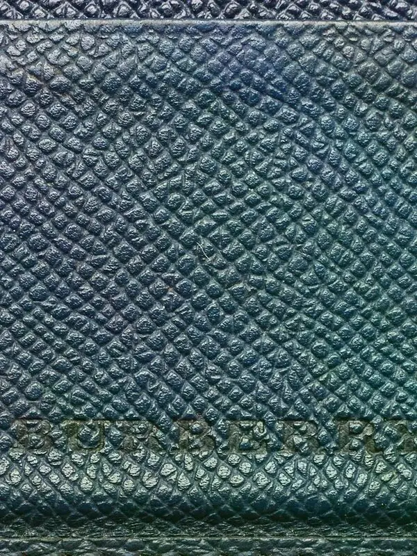 Burberry Embossed Leather Cardholder