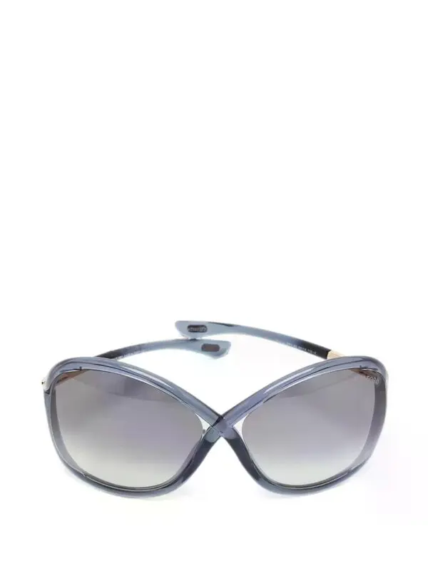 TOM FORD Whitney Oversized Sunglasses - Blue