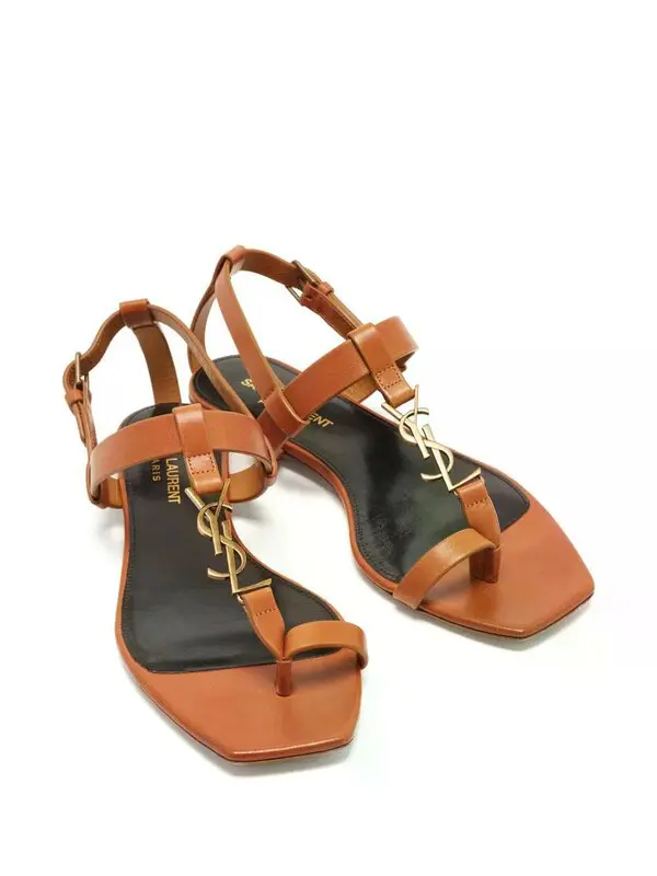 Saint Laurent Cassandra Flat Sandals