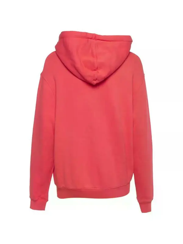 Off-White Cotton Hoodie With Logo Detail