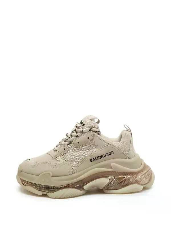 Balenciaga Triple S Clear Sole Sneakers - Neutrals