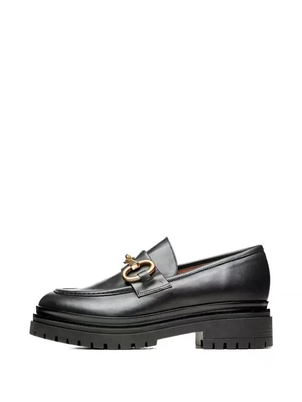 POCHE PARIS Horsebit Lug-sole Loafers
