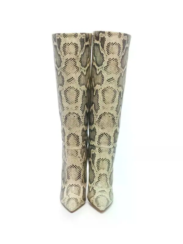 Paris Texas Pointed Toe Stiletto Heel Knee-high Boots