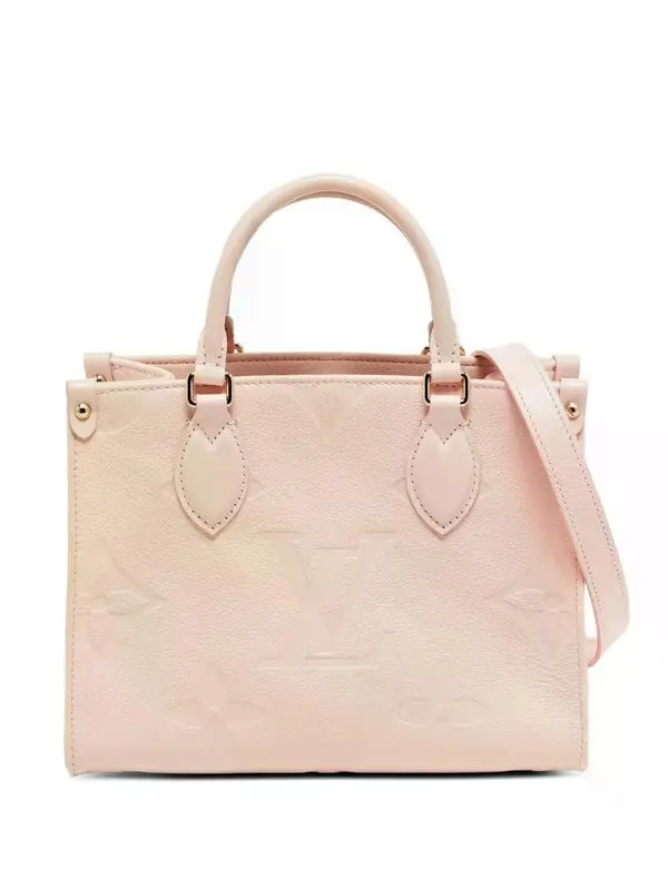 LOUIS VUITTON Monogram Giant Onthego Tote Bag - Pink