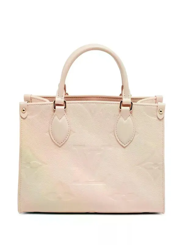 LOUIS VUITTON Monogram Giant Onthego Tote Bag - Pink