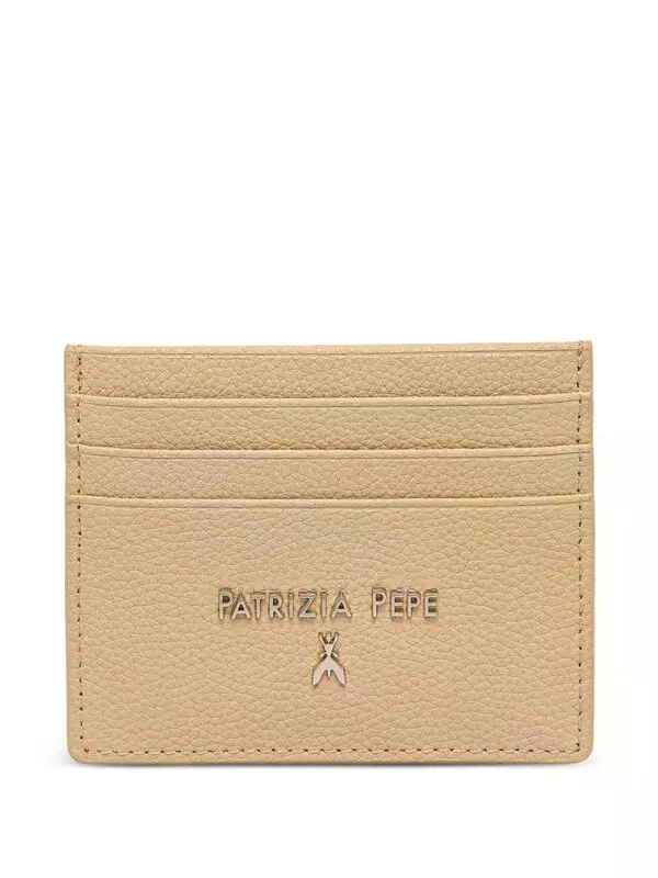 Patrizia Pepe Textured Cardholder - Neutrals
