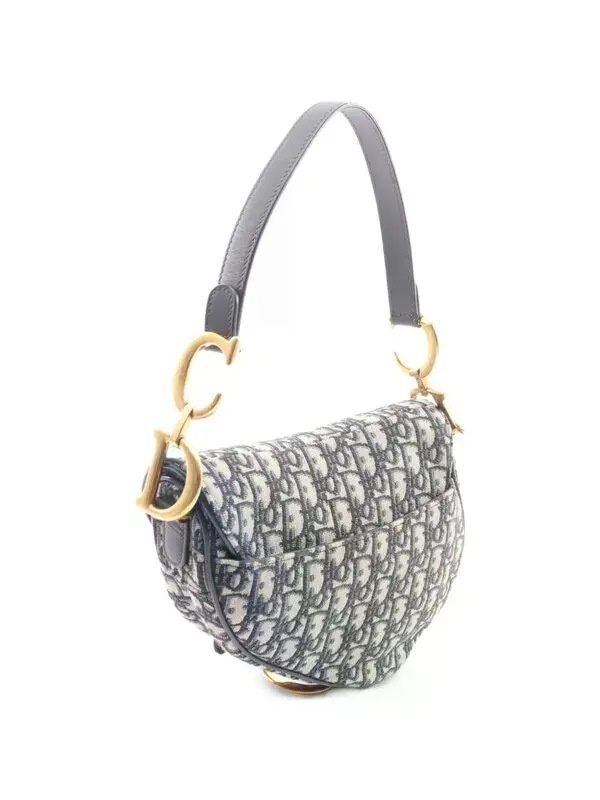 Dior Saddle Tote Bag - Blue