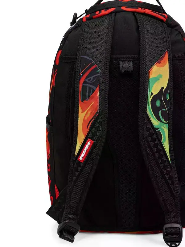 SPRAYGROUND Diablo Billion Burdin Graphic-print Zip-around Backpack
