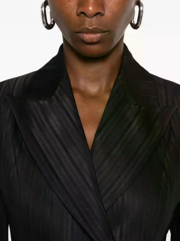 DONDUP Pinstripe Double-breasted Mini Dress