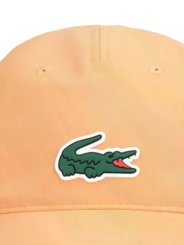 Lacoste Logo-patch Baseball Cap - Orange