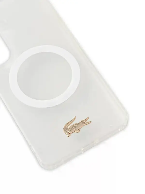Lacoste Logo-plaque Samsung Galaxy S26 Case - White