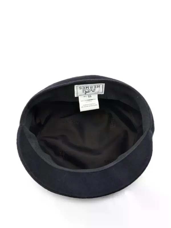 Hermès Casquette Hat - Black