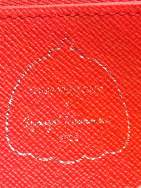 LOUIS VUITTON X Yayoi Kusama 2021s Leather Dots Wallet